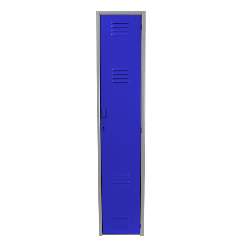 Locker 1 Puerta Gris Grande Dual – Azul - Aula Mobiliario Escolar ...