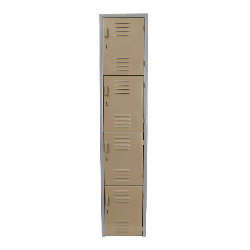 Locker 4 Puertas Gris Chico Dual – Arena - Aula Mobiliario Escolar ...