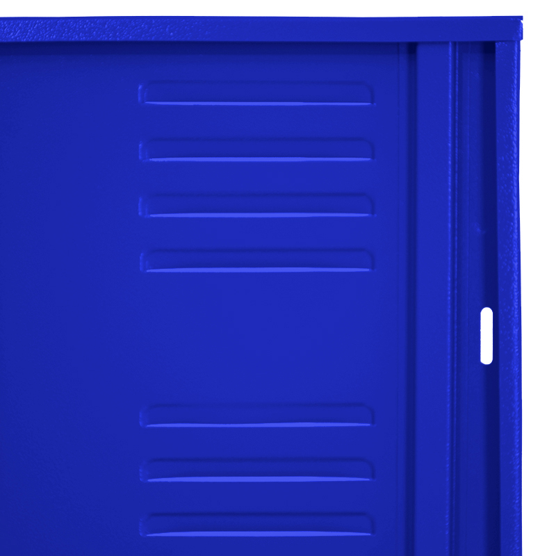 Locker 4 Puertas Gris Chico Dual – Azul - Aula Mobiliario Escolar ...